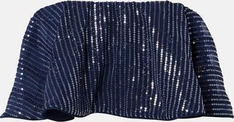 Adriana Degreas Cropped-Top mit Pailletten