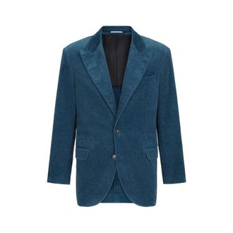 Brunello Cucinelli Tailor Blazer - - Jackets - Herren - Blau - L