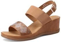 Queen Helena BZ393 BZ393 Coins avec strass pour femme, BZ393 Marron, 40 EU