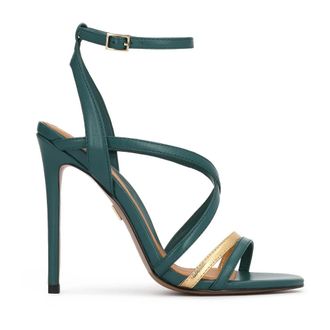 Kazar Femme, Chaussures, Vert, Taille: 39 EU Sandales en cuir Kazar dans un coloris unique