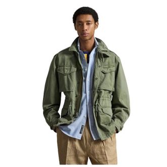 Polo Ralph Lauren Homme, Vestes, Vert, Taille: XL Saharienne Jacket