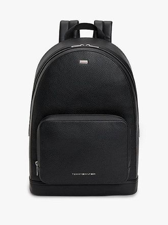 Tommy Hilfiger Sac &agrave; dos arrondi &agrave; plaque embl&eacute;matique