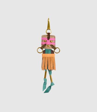 Jerome Dreyfuss Porte-Cl&eacute;s Michel Multico Vert