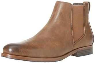 Amazon Essentials Bottines Chelsea Homme, Brun Ch&acirc;taigne, 43 EU