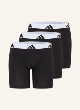adidas 3er-Pack Boxershorts Active Flex Cotton schwarz