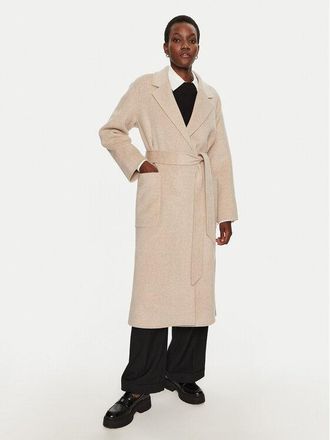 IVY OAK Wollmantel Celia IO111046 Beige Loose Fit