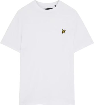 Lyle & Scott Einfarbiges T-Shirt - - Tops - Herren - Wei&szlig; - XL