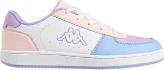Kappa Herren Malone Jr Lace Sportschuhe, Weiß/Rosa/Blau Lt, Einheitsgröße