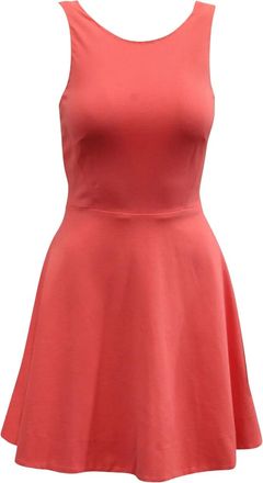 Kate Spade New York robe évasée à détail de noeud au dos - Rose