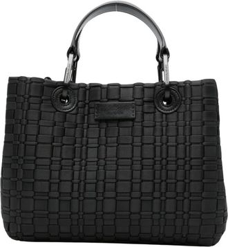 Emporio Armani Femme, Sacs, Noir, Taille: ONE Size MyEA Small Shopper Bag