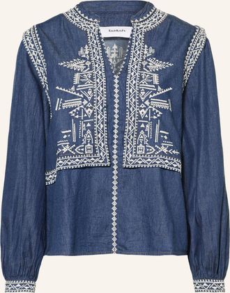 BA&SH Ba&Sh Blusenshirt Laura In Jeansoptik blau