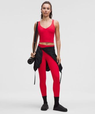 lululemon Align Hose mit hohem Bund f&uuml;r Frauen - 63,5 cm - Neon - Gr&ouml;&szlig;e 12