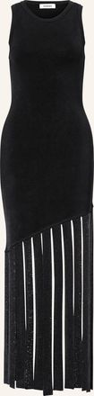Sandro Sandro Strickkleid Mit Schmucksteinen schwarz