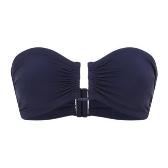Eres Eres, Femme, Maillots de bain, Bleu, Taille: 42 FR Maillot de Bain Bleu Bikini Top Style Chic