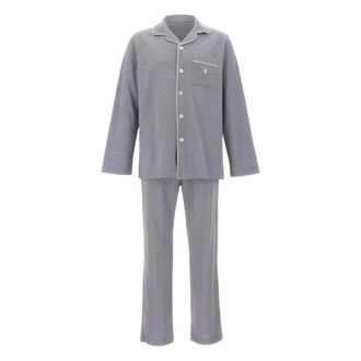 Polo Ralph Lauren Pyjama en coton - Homme - V&ecirc;tements de nuit et de d&eacute;tente - Gris - Taille: S