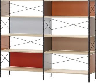 Vitra Biblioth&egrave;que ESU Shelf - 4 &eacute;tag&egrave;res - Charles & Ray Eames Vitra