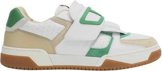 Valentino Garavani Homme, Chaussures, Multicolore, Taille: 43 1/2 EU Baskets Blanche Joie de Jouer