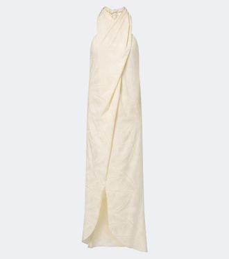 Johanna Ortiz Top Silent Water en jacquard