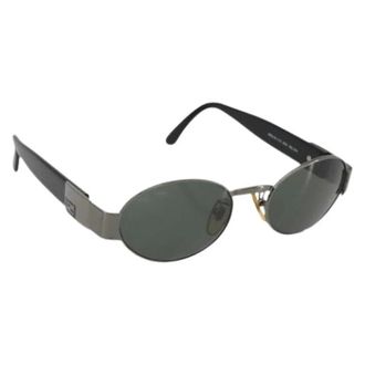 Fendi Lunettes de soleil vintage doccasion - Femme - Pre-owned - Noir - Taille: ONE Size