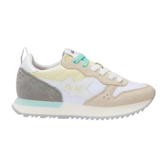 Sun 68 Wei&szlig;e Low-Top-Sneaker - - Shoes - Damen - Wei&szlig; - 36 EU