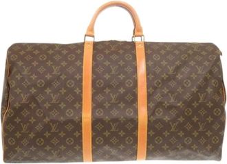 Louis Vuitton Pre-owned Keepall 60 Boston Bag - unisex - Pre-owned - Brun - Taille: ONE Size
