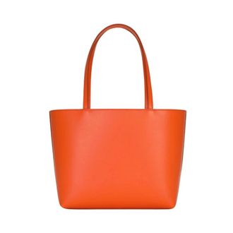Dolce & Gabbana Medium Calfskin DG Logo Bag Shopper - - Bags - Damen - Orange - ONE SIZE