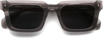 Gast Sonnenbrille mit eckigem Gestell - Grau