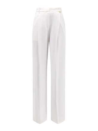 Elisabetta Franchi Pantalons D&eacute;contract&eacute;s - Blanc