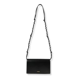 Jil Sander Tangle Wallet mit Tr&auml;ger - - Bags - Damen - Schwarzk - ONE SIZE