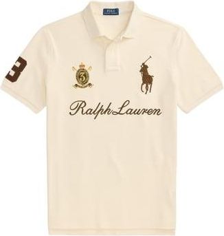Polo Ralph Lauren Polo &agrave; logo brod&eacute; en piqu&eacute;
