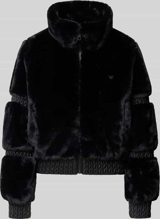 Guess Jacke aus Kunstfell mit Stehkragen Modell CARLA