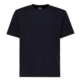 Eleventy Homme, Tops, Bleu, Taille: M T-shirt en jersey de modal et coton