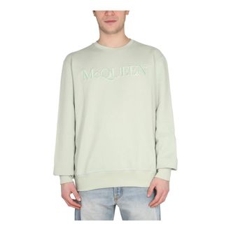 Alexander McQueen Herren, Sweatshirts & Hoodies, Gr&uuml;n, MGr&ouml;&szlig;e