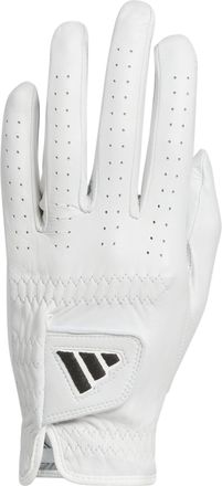 adidas Mens Men PRO Leather Glove Single Right, White, M-L