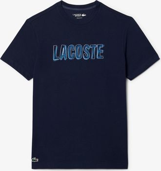 Lacoste T-Shirt f&uuml;r Herren, Extratrocken, Sport (Blau)