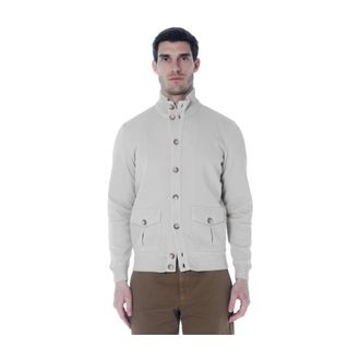 Gran Sasso Homme, Pulls, Beige, Taille: L Maglia Valstar en coton
