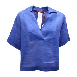 Max Mara Studio Shirt - - Blouses & Shirts - Damen - Blau - 2XS