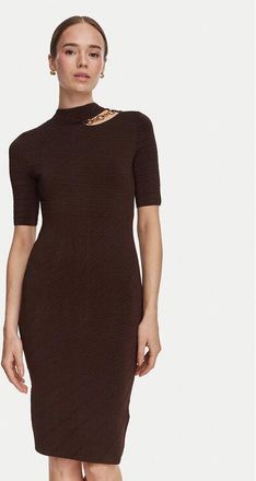 Guess Strickkleid G6YK28 Z1059 Braun Slim Fit