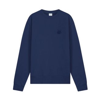 Filling Pieces Sweatshirt mit gesticktem Knoten - - Sweatshirts & Hoodies - Herren - Blau - XL