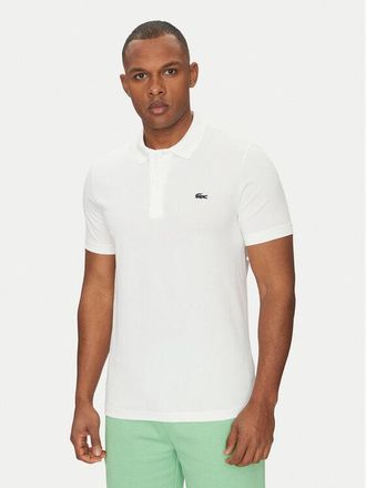 Lacoste Poloshirt DH5522 Wei&szlig; Regular Fit