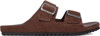 Guess Pantoletten Guess Jeans EO-KANSAS-01 126AM Dunkelbraun