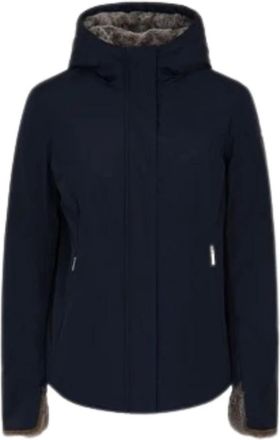 Suns Femme, Vestes, Bleu, Taille: 40 FR Roberta Fur Jacket