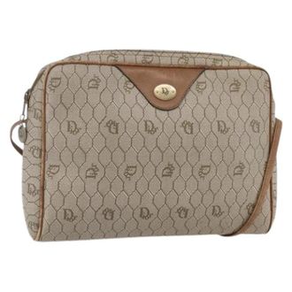 Dior Pre-owned Vintage Honeycomb Schultertasche - - Pre-owned - Damen - Beige - ONE SIZE