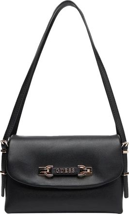 Guess Femme, Sacs, Noir, Taille: ONE Size Lefia Flap Shoulder Bag