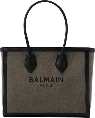 Balmain unisex, Sacs, Vert, Taille: ONE Size B-Army Shopper Bag