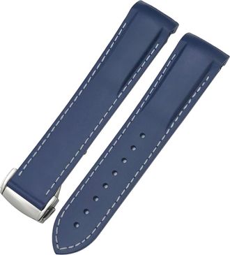 Generic Gummi -Uhrenbänder 19mm 20 mm 21 mm 22 mm für Planet Ozean wasserdichtes Sportuhrgurt