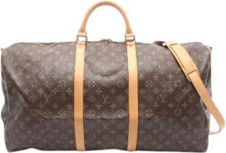 Louis Vuitton unisex, Pre-owned, Brun, Taille: ONE Size Keepall Bandouliere Monogram Boston Bag Pre-owned
