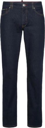 Philipp Plein Homme, Jeans, Bleu, Taille: W33 Super Jean Coupe Droite