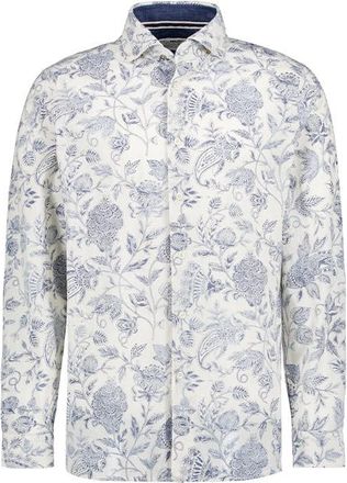 Fil Noir Herren Hemd blau Baumwolle