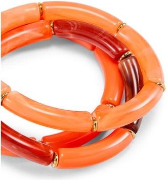 Au Printemps Paris Lot de 3 bracelets &eacute;lastiques